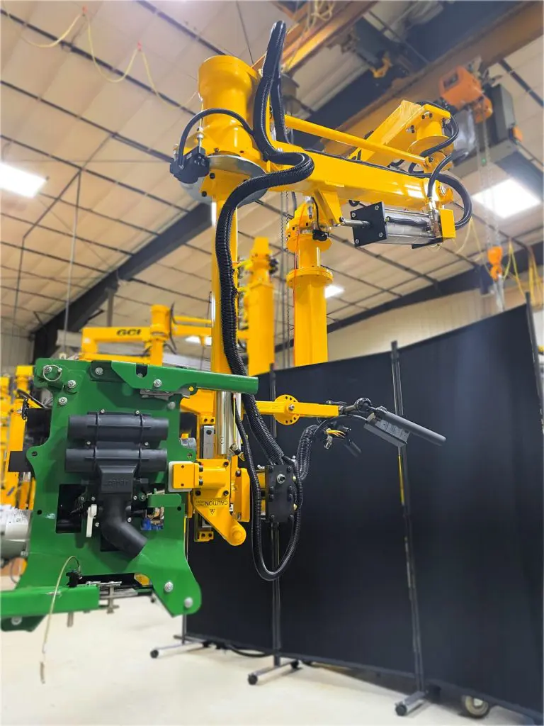 Manipulator Arm with a Custom End Effector for Ag Assembly - GCI